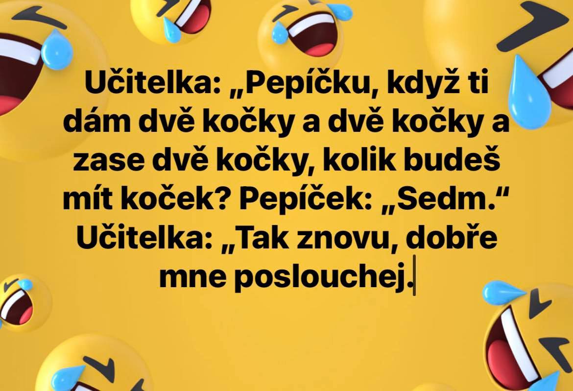 Máme pro Vás vtip týdne! Pepíček ve škole! - Ifunny