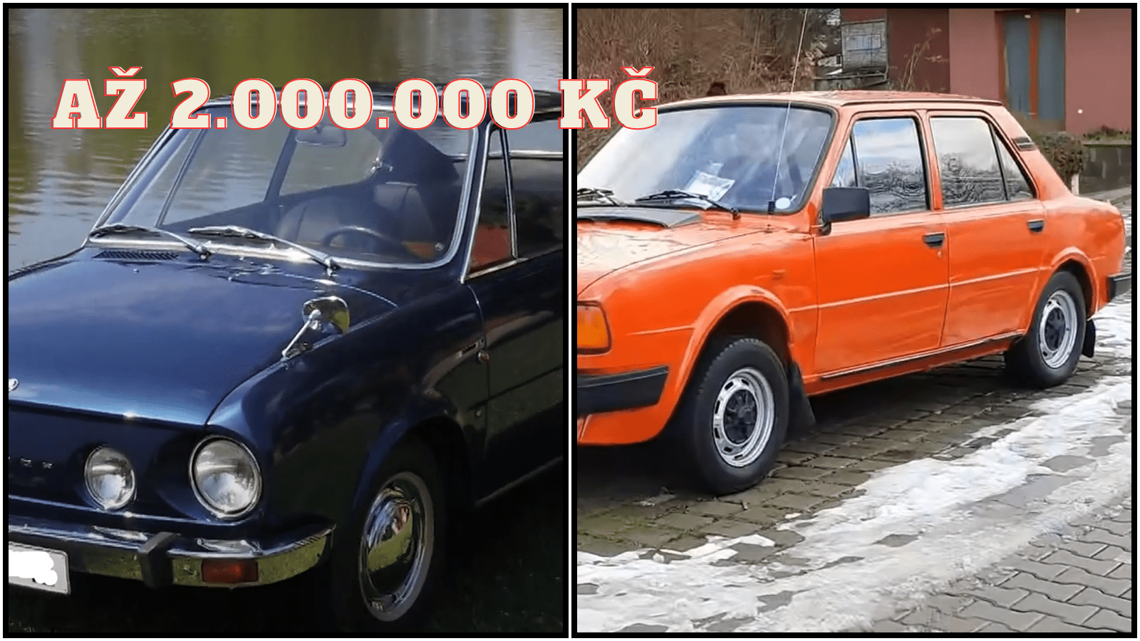 Zdá se, že běžné škodovky z 70. let jsou teď víc než jen pouhými ...