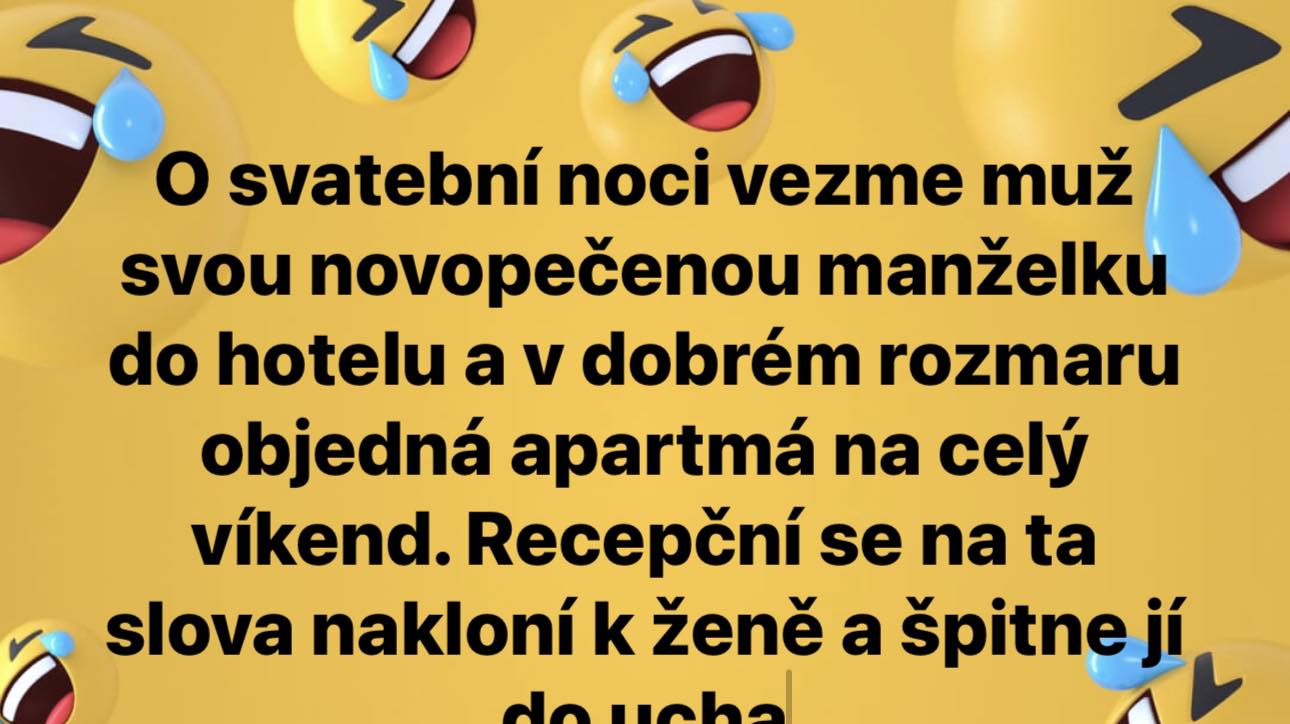 Vtip O Svatební Noci Vezme Muž Svou Novopečenou Manželku Ifunny