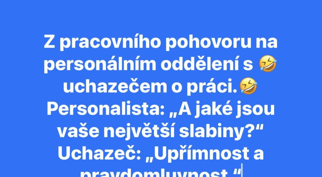 VTIP: Z pracovního pohovoru na personálním... - Ifunny